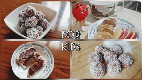 وصفات حلويات للأطفال صحية ، مغذية ،بدووووون سكر Youtube