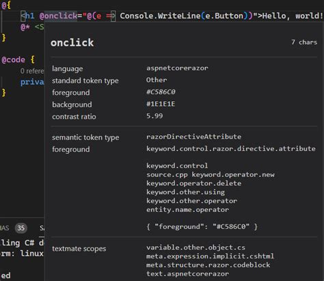 VS And VS Code Razor Highlighting False Negatives Issue Dotnet Razor GitHub