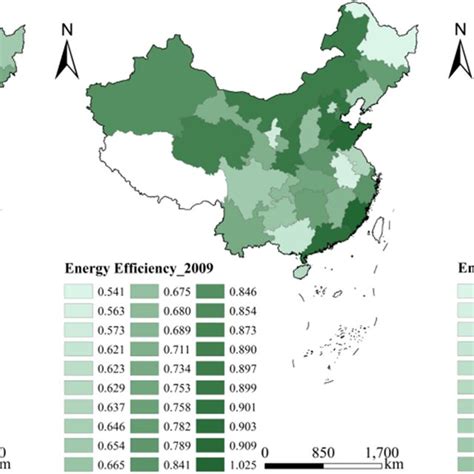 Spatial Distribution Of Energy Efficiency Download Scientific Diagram