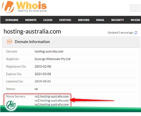 Whois History Airoserver Cloud Hosting Solutions