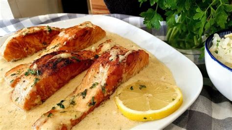 Delicioso Salmón A La Crema Receta Fácil Y Exquisita Actualizado