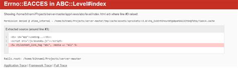 Apache Permission Denied Utimeinternal Error Deploying My Rails
