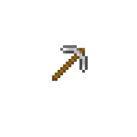 Pixilart Minecraft Iron Pickaxe By Kevinxd
