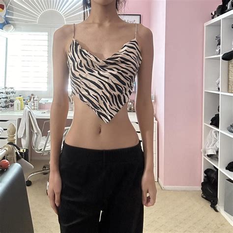 Glassons Tank Rhinestone Strap Xs Depop