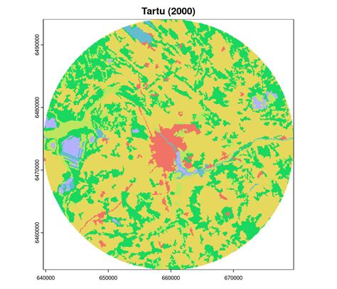 Comparison Of Spatial Patterns In Categorical Raster Data For Arbitrary