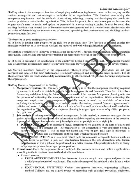 Mcp Unit 4 Pdf Recruitment Human Resources