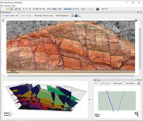 open access sketch based interface and modelling of stratigraphy and