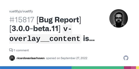 Bug Report 300 Beta11 `v Overlaycontent` Is To Large When