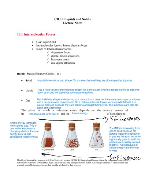 Ch 10 Liquids And Solids Lecture Notes Bb Ch 10 Liquids And Solids Lecture Notes 10