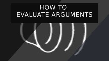 How To Evaluate Deductive And Inductive Arguments By History Skills Online