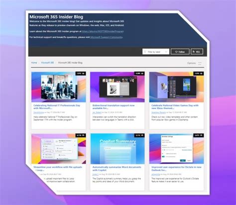 Msft365insiders Microsoft 365 Insider Program
