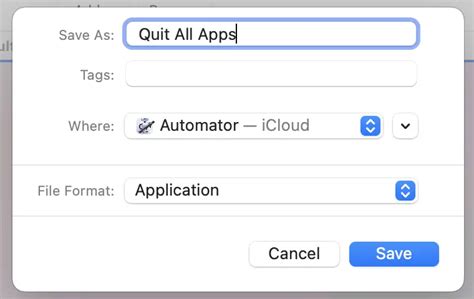How To Quit All Apps At Once On Mac Using Automator SoftTuts
