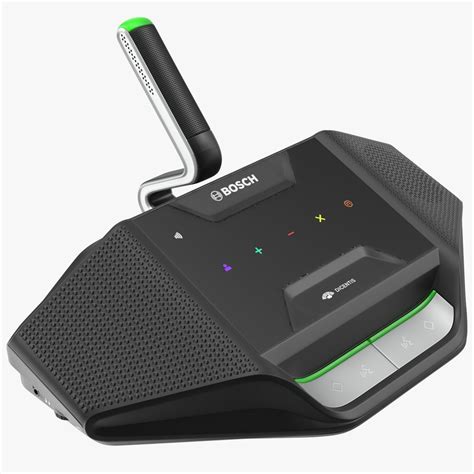 Bosch Dicentis Discussion Device With Voting 3d Model 34 3ds Blend