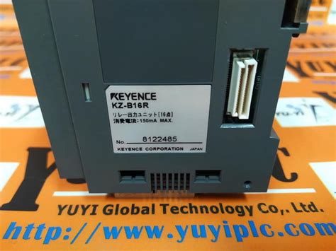 Keyence Kz B16r 16 Relay Outputs Expansion Unit 裕益科技自動化設備可程式編碼器plc分散式