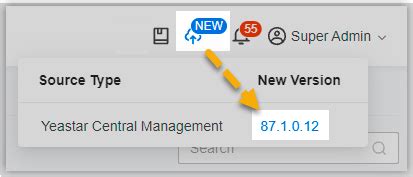 Check For Firmware Updates Of Yeastar Central Management