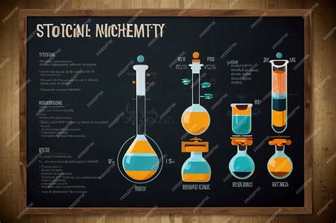 Premium Photo Mastering Stoichiometry Visual Guide To Chemical Equations