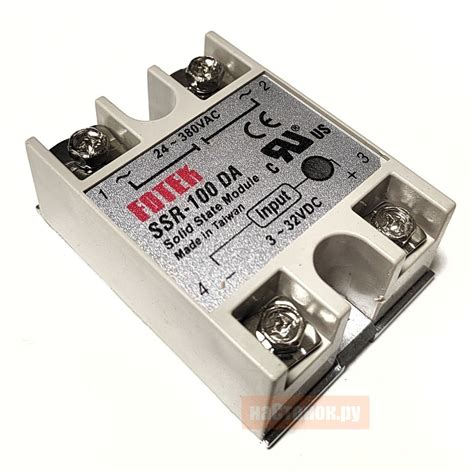 Твердотельное реле SSR-100 DA - Fotek