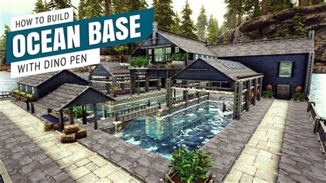 How To Build An Ocean Base Ark Survival Evolved Ark Survival Evolved Bases Ark Survival