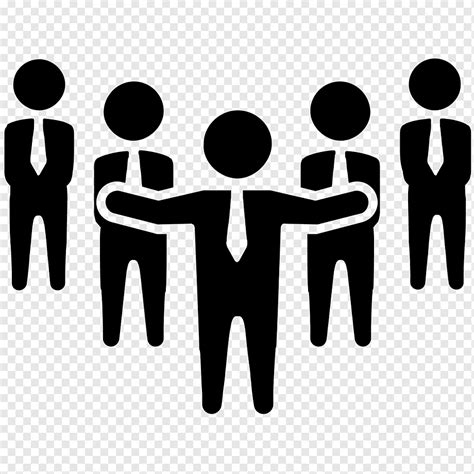 리더십 비지니스 컴퓨터 아이콘 관리 팀 리더 비즈니스 본문 손 사람들 Png Pngwing