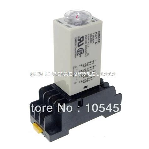1PCS 12VDC 24VDC 24VAC 110VAC 220VAC H3Y 4 Power On Time Delay Relay 2 60Min 4PDT 14 Pins