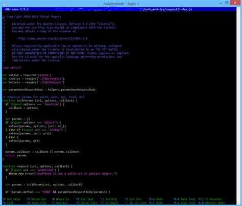 Nano Text Buffer Issue On Windows 81 Shell Git Bash · Issue 3142