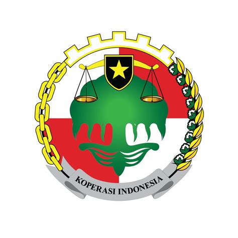 Logo Koperasi Indonesia Symmetric Elegance Vectors Images Graphic Art