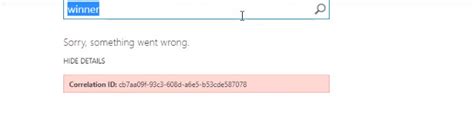 Search Error Issue In Sharepoint Server 2016 Microsoft Qanda