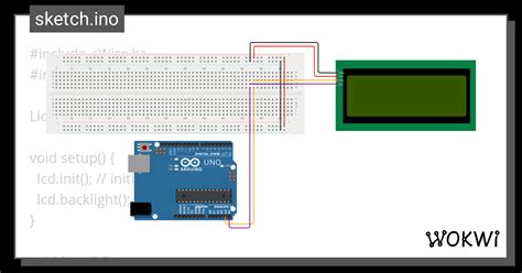 Lcd 20x4 I2c Bb Wokwi Esp32 Stm32 Arduino Simulator