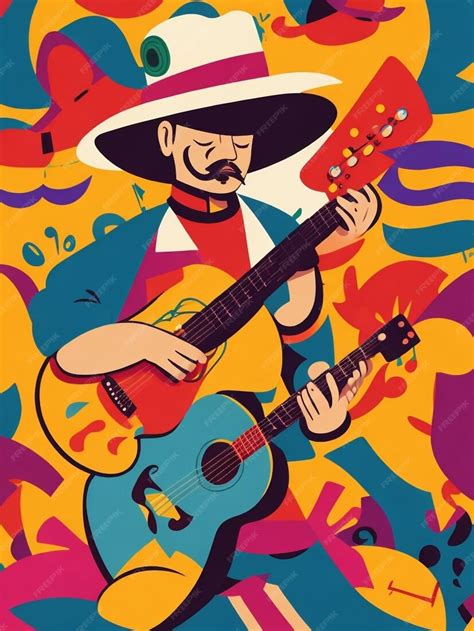 Premium Vector The Maxican Singer