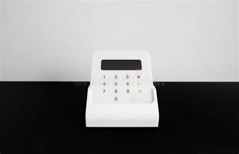 Wireless Payment Terminal For Card Or Phone Transactions Stock Image Image Of Banking