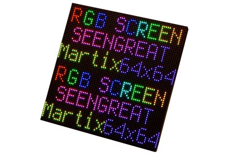 Full Color Rgb Led Matrix Panel Pitch 3mm Pitch 64x64 Pixels
