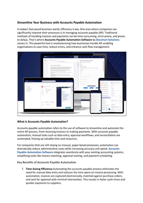 Ppt Streamline Your Business With Accounts Payable Automation Powerpoint Presentation Id