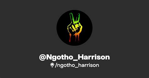 Ngothoharrison Twitter Instagram Tiktok Linktree