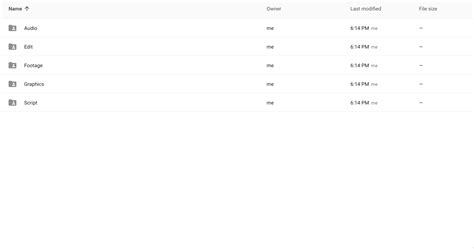 Creating A Project Folder In Design Process Street