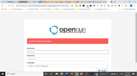 unable to login in the openemr portal support openemr community