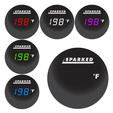 Digital Thermometer 12V Temperature Sensor 34F 200F With 18ft Cable Resilientsounds