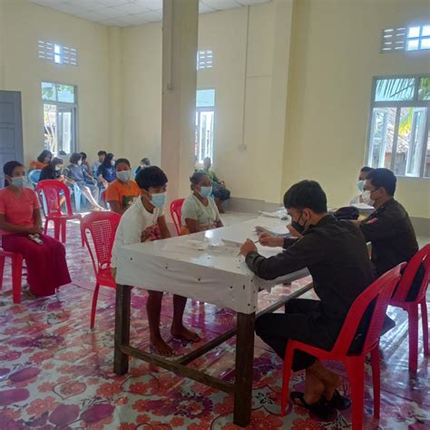 ကျွန်းစုမြို့တွင် “ပန်းခင်းစီမံချက်”ဖြင့် အိမ်ထောင်စုလူဦးရေစာရင်းနှင့် နိုင်ငံသားစိစစ်ရေး ကတ်ပ