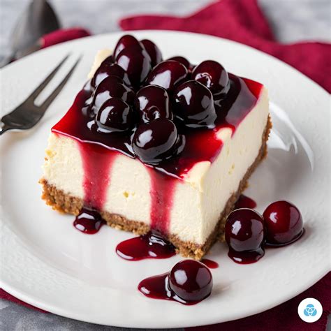 Cherry Cheesecake Recipe With Mascarpone Cheese And Black Cherry
