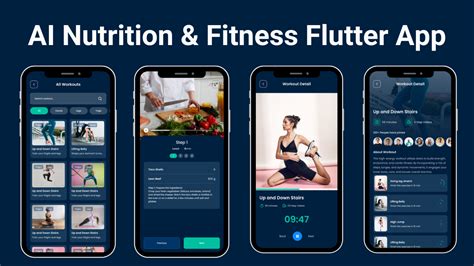 Ai Fitness And Nutrition App Flutter Template Ai Workout And Meal By