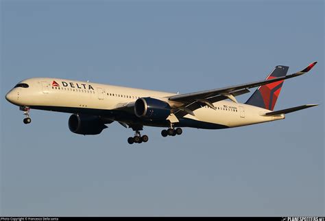 N510dn Delta Air Lines Airbus A350 941 Photo By Francesco Della Santa