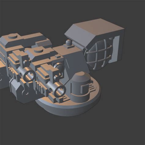 🔫 Grimdark Remote Operated Weapon System Grows ・ 3d File For 3d Printing・cults