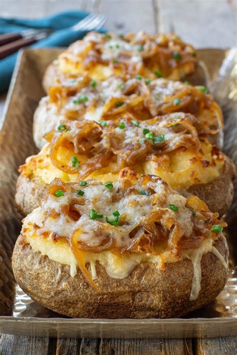 Loaded Baked Potatoes With Homemade Cheese Sauce Artofit