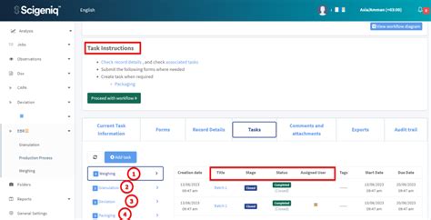 Electronic Batch Records System Ebr Scigeniq