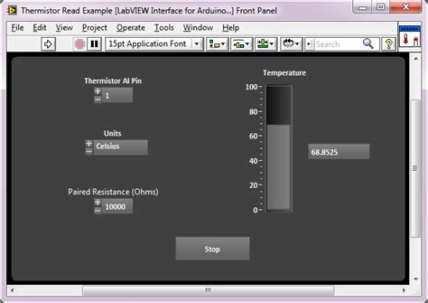 Arduino Example Thermistor Read Ni Community