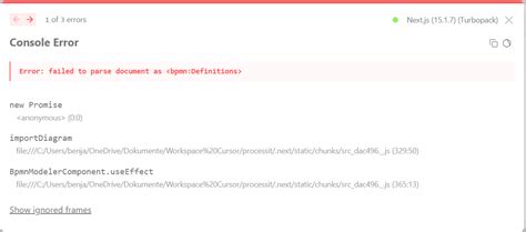 Nextjs Failed To Parse Document Developers Forum