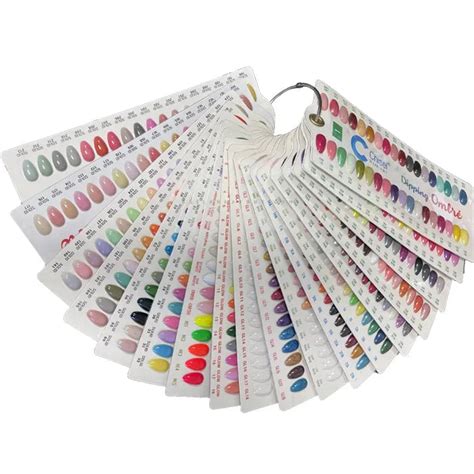 Chisel Color Chart 627 Colors — C8 Nail Supply