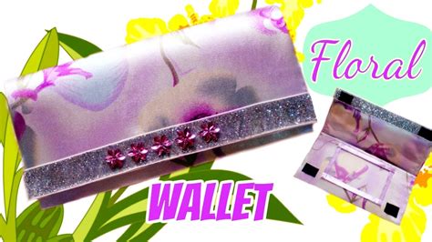 DIY Easy Wallet How To Make A Wallet At Home NO SEW YouTube