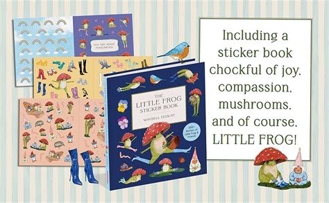 The Little Frog Sticker Book More Than 700 Stickers Eequay Maybell