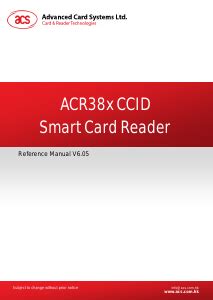 Manual Nationwide Card Reader