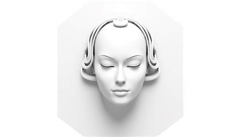 Premium Ai Image Artificial Intelligence Logo Minimalist 3d Ai Simple And White Background